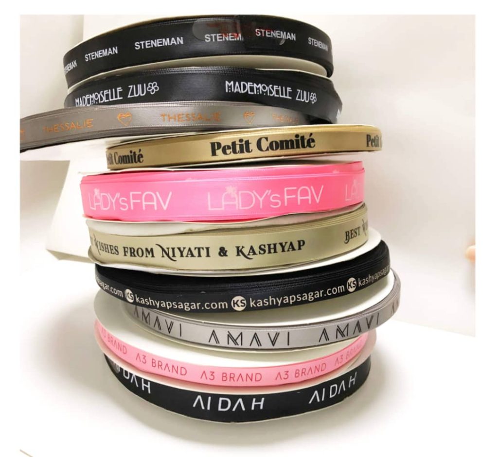 Custom Printed Satin Labels – Label Mini Online Shop