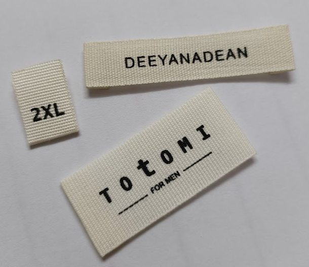 Custom Cotton Printed Labels – Label Mini Online Shop